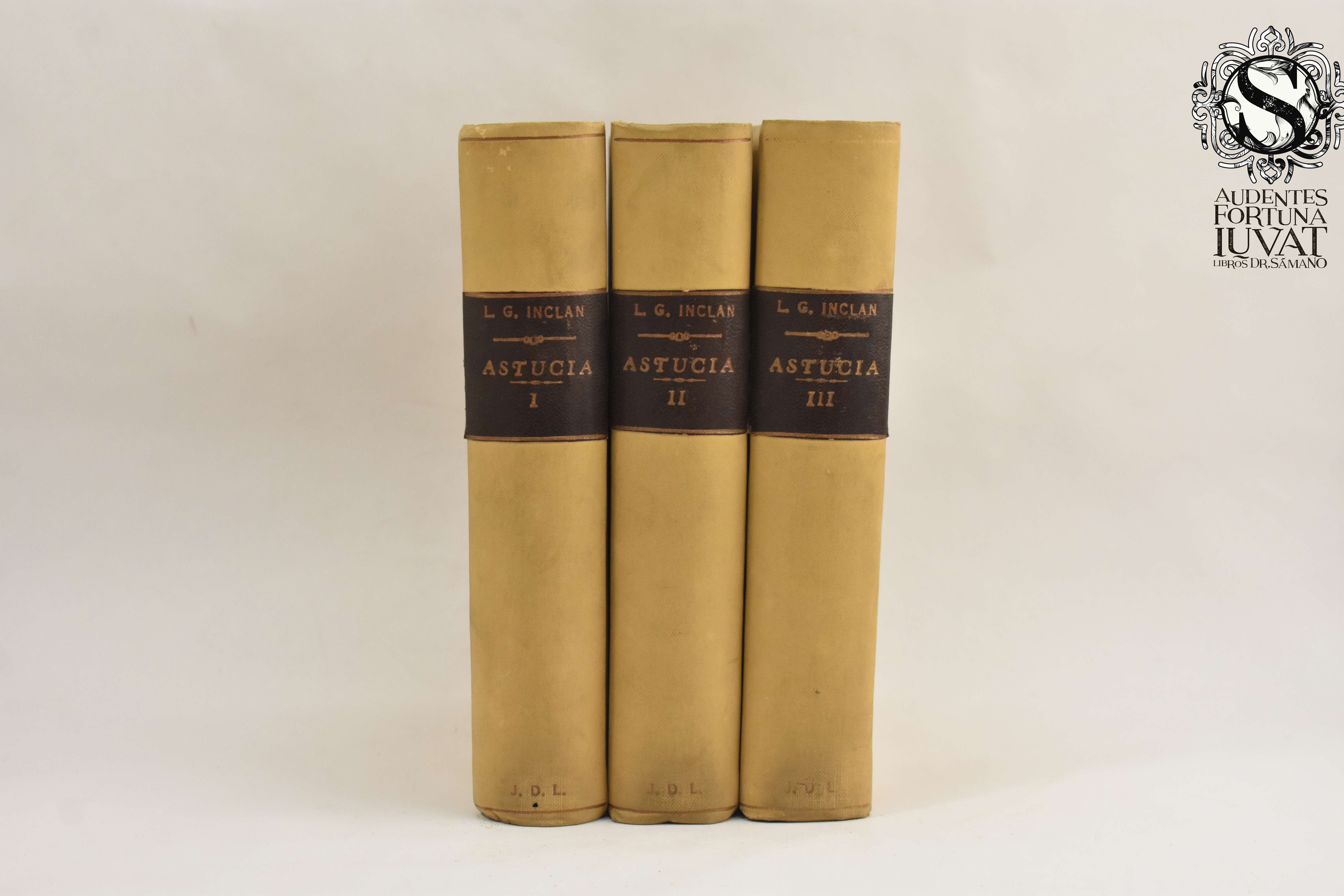 ASTUCIA 3 Tomos - Luis G. Inclán – Los Libros del Dr. Sámano